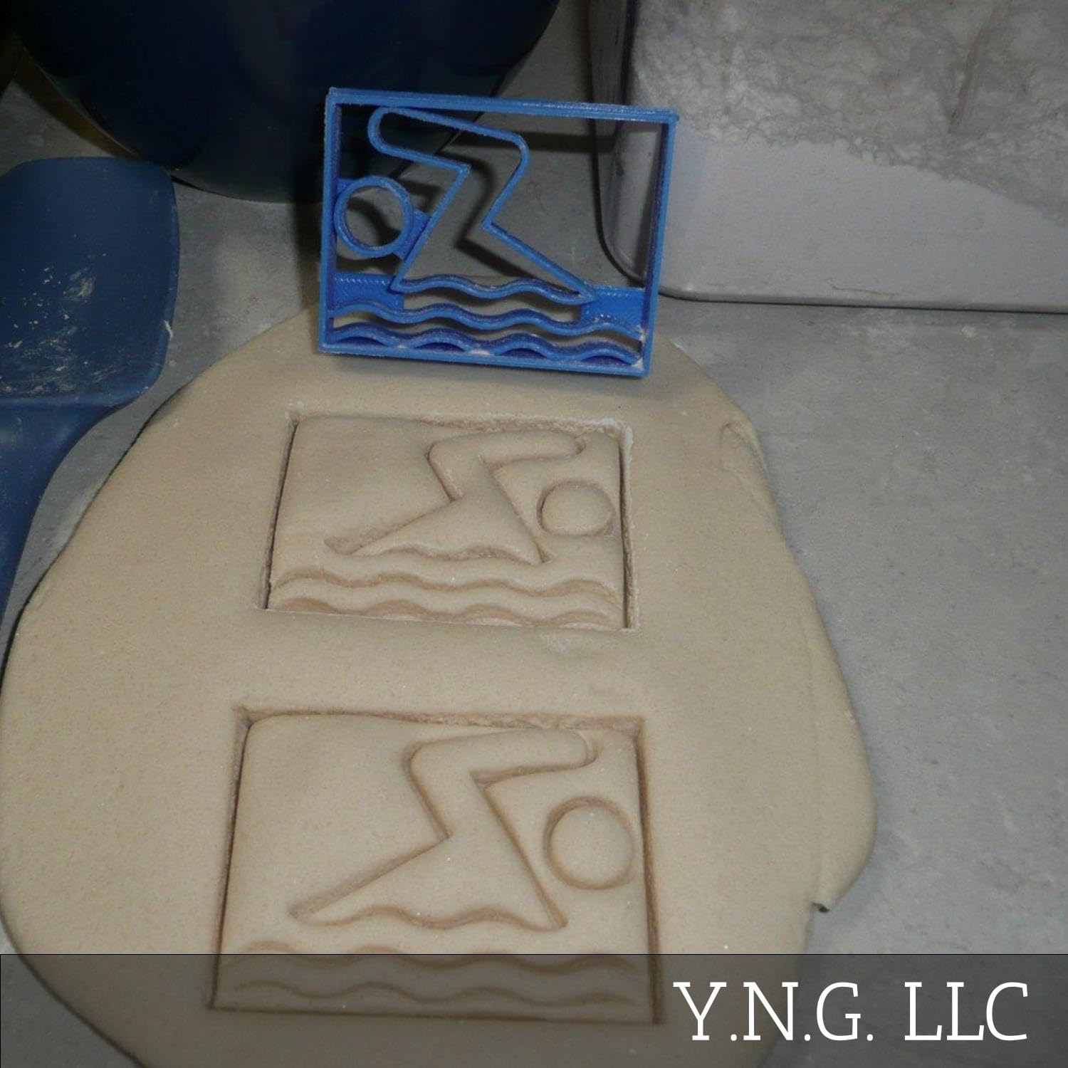 SWIMMING SYMBOL SCHOOL POOL WATER SWIM SPORT ATHLETICS COOKIE CUTTER MADE IN USA PR2498