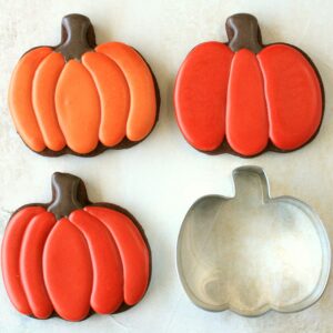 Pumpkin Cookie Cutter, 3" Made in USA by Ann Clark