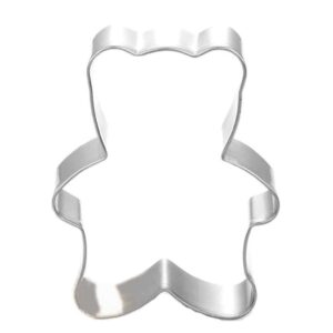 WJSYSHOP Cartoon Bear Cookie Cutter Stainless Steel