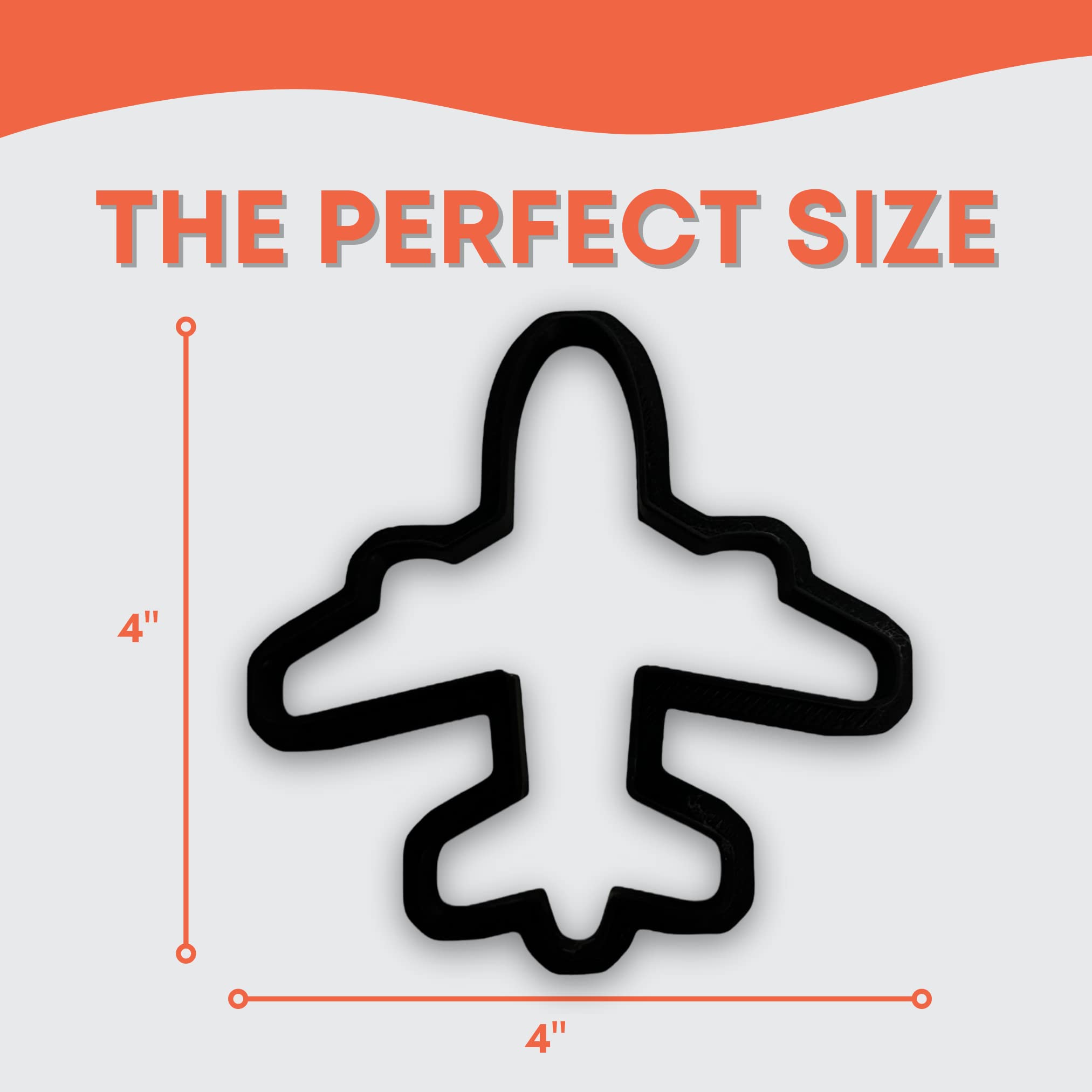 Jet Airplane Cookie Cutter