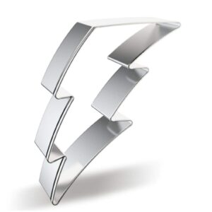 WJSYSHOP Lightning Icon Cookie Cutter