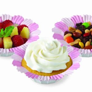 Wilton Pink Blossom Baking Cups, 12 Count