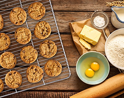 Mrs. Anderson’s Baking Professional Baking and Cooling Rack, 16.5 x 13-Inches