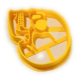 T3D Cookie Cutters Human Skull Cookie Cutter, Suitable for Cakes Biscuit and Fondant Cookie Mold for Homemade Treats