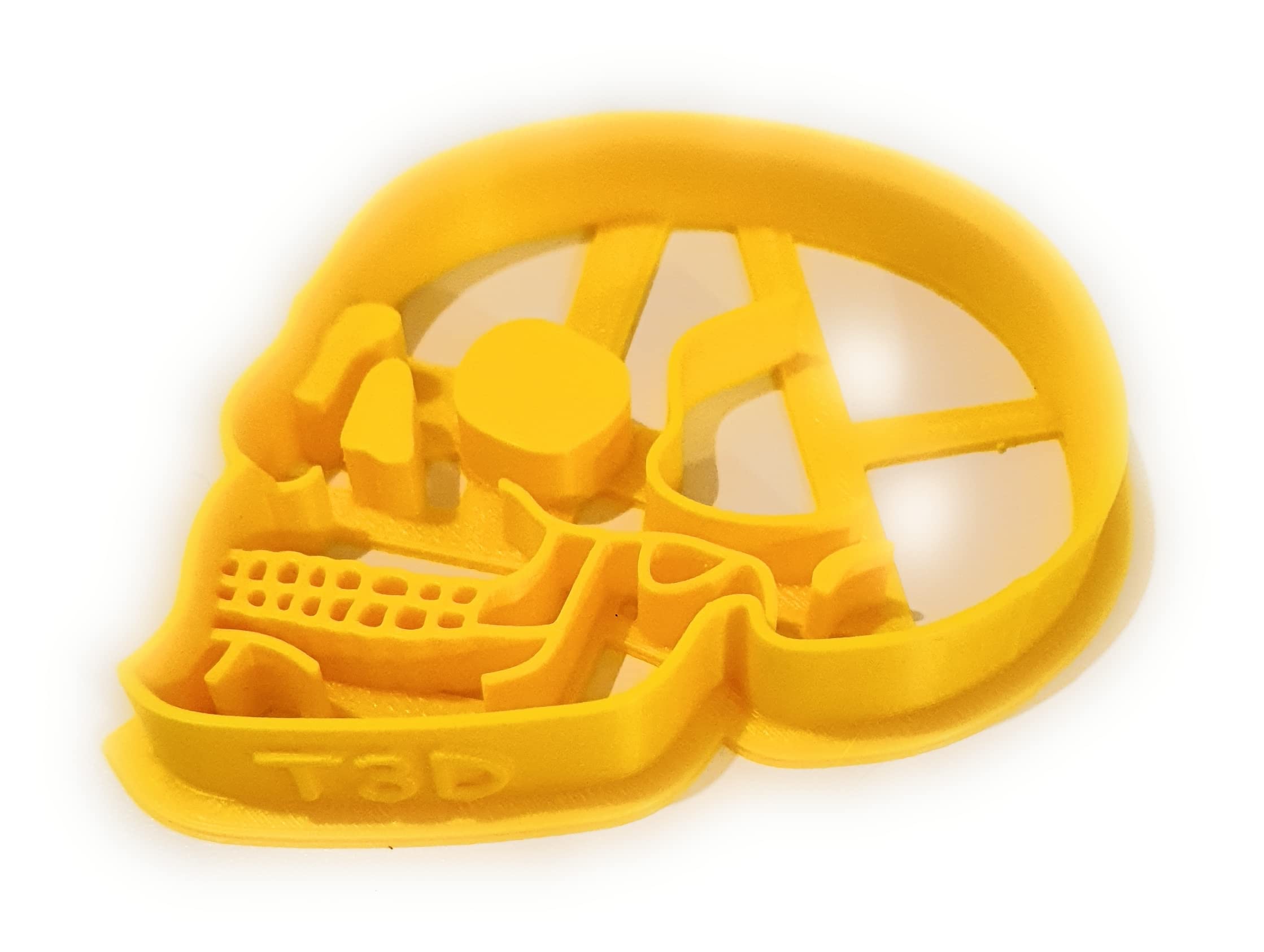 T3D Cookie Cutters Human Skull Cookie Cutter, Suitable for Cakes Biscuit and Fondant Cookie Mold for Homemade Treats