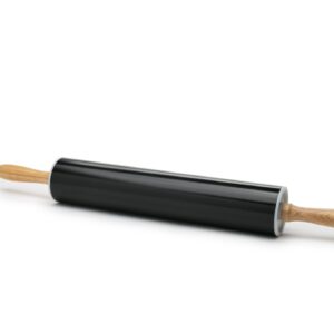 Fox Run Non-Stick Rolling Pin, Carbon Steel, 12-Inch Barrel, Black