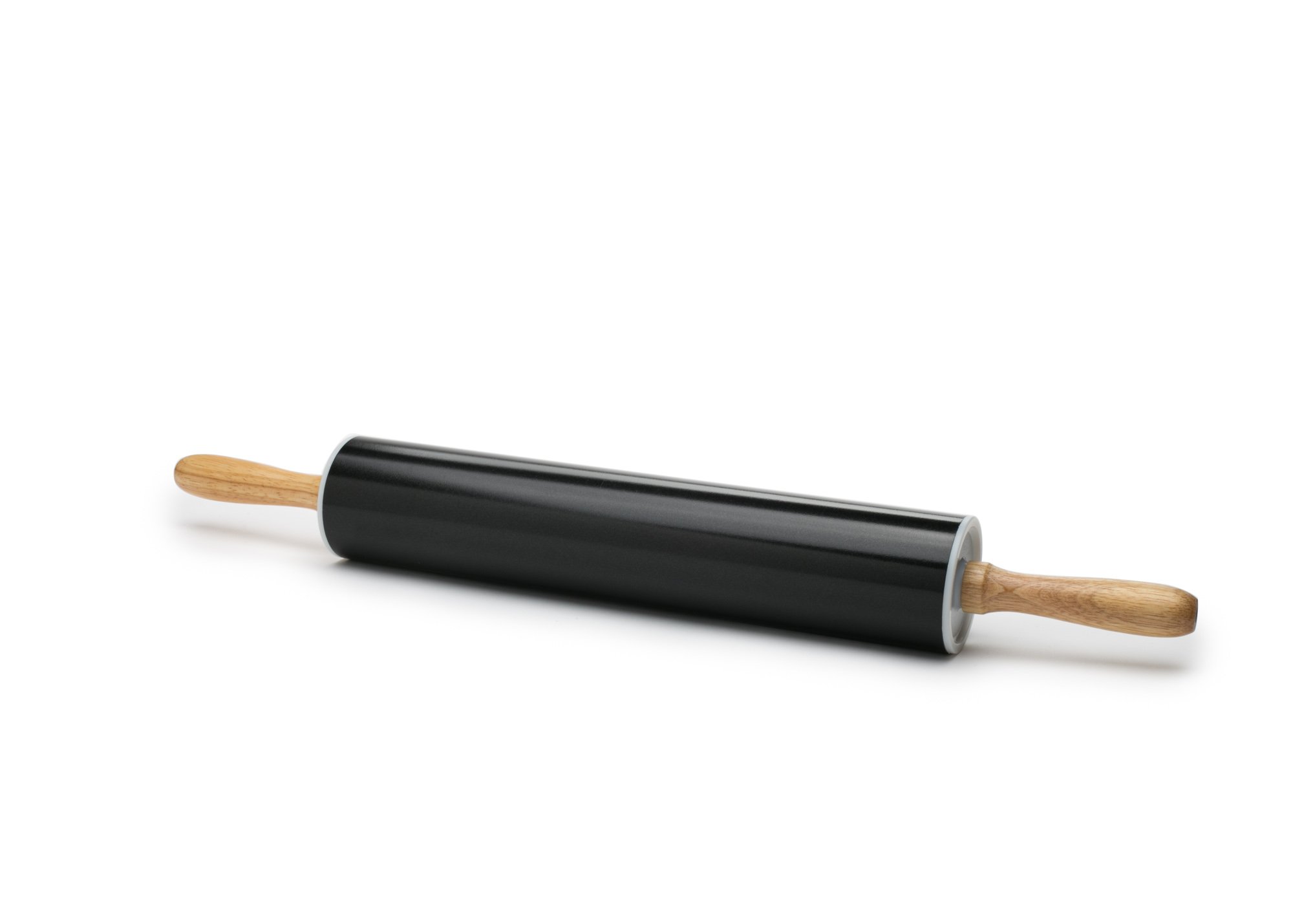 Fox Run Non-Stick Rolling Pin, Carbon Steel, 12-Inch Barrel, Black