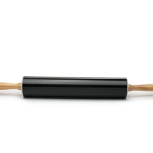 Fox Run Non-Stick Rolling Pin, Carbon Steel, 12-Inch Barrel, Black