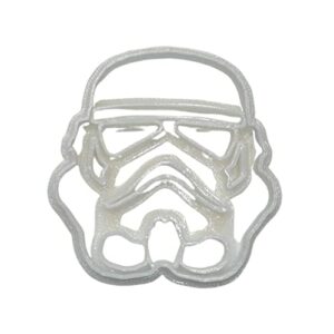 storm trooper helmet star wars themed cookie cutter made in usa pr545