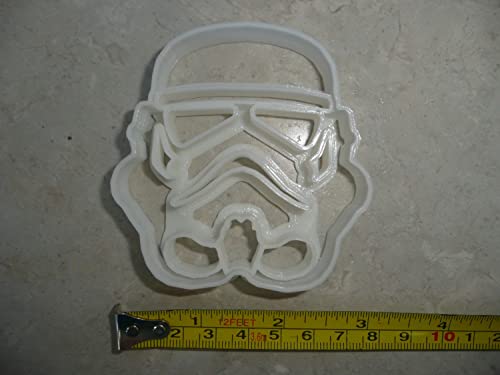 STORM TROOPER HELMET STAR WARS THEMED COOKIE CUTTER MADE IN USA PR545