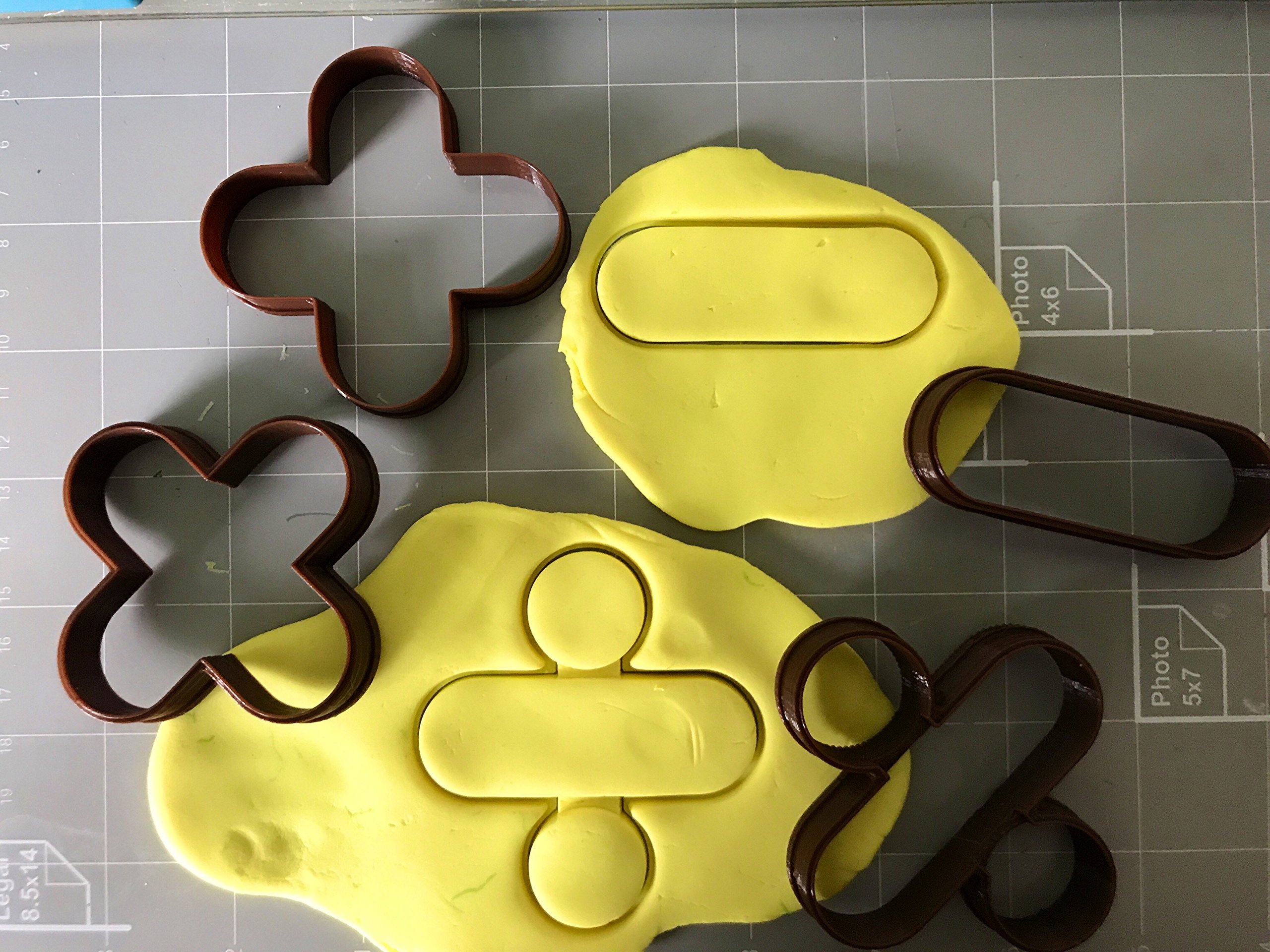 Math Symbols Cookie Cutters (set of 4)