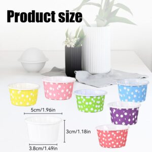 100Pcs Cupcake Cups, Purple Mini Cupcake Liners Muffin Baking Liners Disposable Cake Wrapper Baking Mold Cup Liners for Party Wedding Birthday