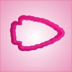 pink arrowhead cookie cutter