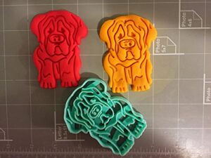 saint bernard dog cookie cutter