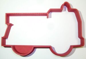 fire truck firetruck engine vehicle fireman sam cookie cutter made in usa pr909