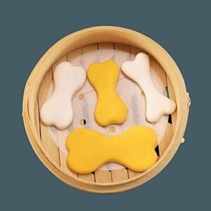 8 Pcs Dog Bone Cookie Cutters Dog Treats Cookie Cutter Bone Shape Cookie Cutters Homemade Dog Biscuit Treats Cutters for Dog Cat Homemade Treats