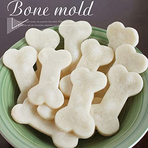 8 Pcs Dog Bone Cookie Cutters Dog Treats Cookie Cutter Bone Shape Cookie Cutters Homemade Dog Biscuit Treats Cutters for Dog Cat Homemade Treats