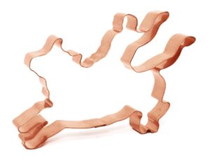 professional bull riding cowboy ~ rodeo copper cookie cutter