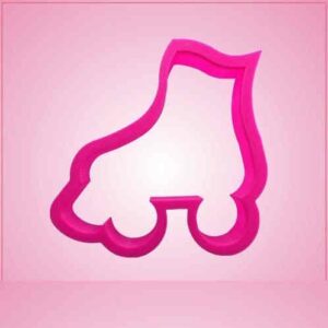 pink roller skate cookie cutter