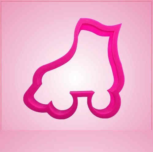 Pink Roller Skate Cookie Cutter