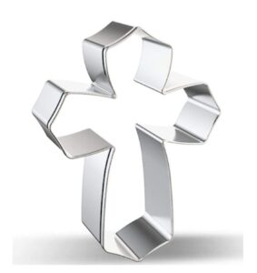 wjsyshop crucifix cross crucifixion shaped cookie cutter - h