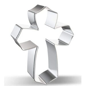 WJSYSHOP Crucifix Cross Crucifixion Shaped Cookie Cutter - H