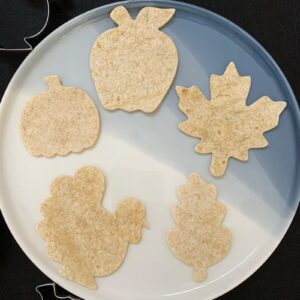 LUBTOSMN New Large Thanksgiving Cookie Cutter Set-5 Pieces-Turkey, Pumkin, Apple, Maple Leaf and Oak Leaf-Fall Holiday Cookie Cutters Fondant Biscui Cutters