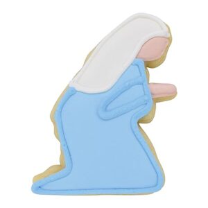 R & M International Christmas Nativity Set Cookie Cutter, One Size, Gray