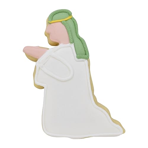 R & M International Christmas Nativity Set Cookie Cutter, One Size, Gray