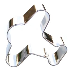 sweet cookie crumbs airplane cookie cutter- stainless steel