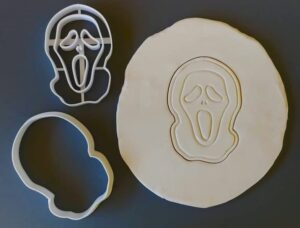 horror characters cookie cutter, halloween cookie cutter, fondant cutter, (screams)