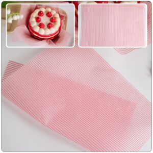 Hemoton 50 Sheets Dry Waxed Deli Paper Sheets Paper Sandwich Paper Liners Food Basket Liners Wax Paper Deli Wrap Wax Paper Sheets for Wrapping Bread and Sandwiches Pink