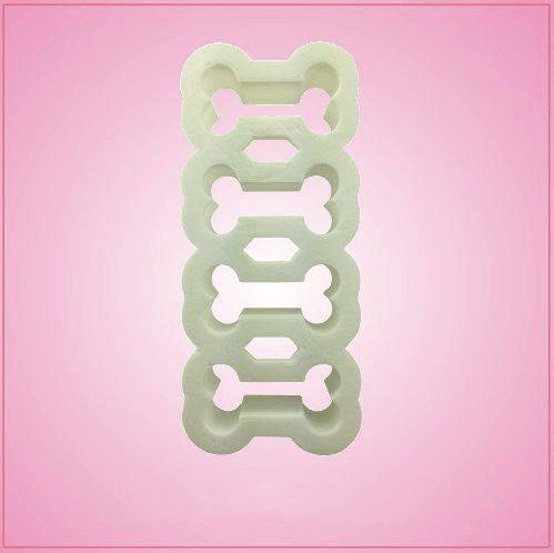 Multi Dog Bone Cookie Cutter Small