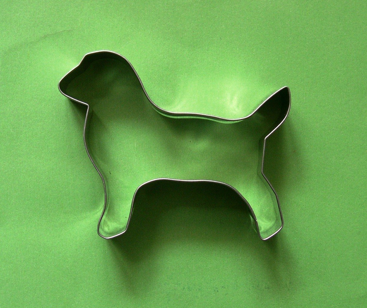 LAWMAN Dog Bone Cookie Cutter Paw Kennel Hydrant Fondant Pastry Biscuit Metal Baking 6 pcs Set