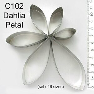 Dahlia Petal Cutter Set by WSA