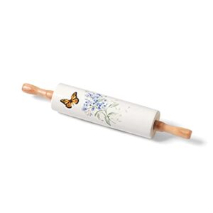 lenox butterfly meadow rolling pin, 2.55 lb, multi