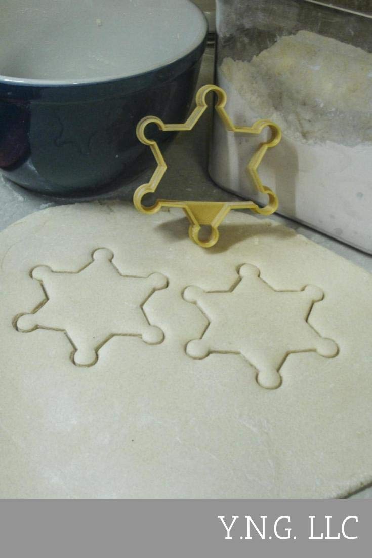 WILD WEST KIT HORSE SHOE CACTUS COWBOY HAT BOOT SHERIFF SET OF 6 COOKIE CUTTER USA PR1105