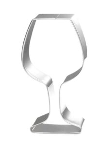 wjsyshop mini goblet wine glass cookie cutter