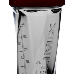 HELIMIX 2.0 Vortex Blender Shaker Bottle Holds upto 28oz | No Blending Ball or Whisk | USA Made | Portable Pre Workout Whey Protein Drink Shaker Cup | Mixes Cocktails Smoothies Shakes | Top Rack Safe