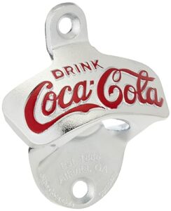 tablecraft coca-cola wall mount bottle opener small