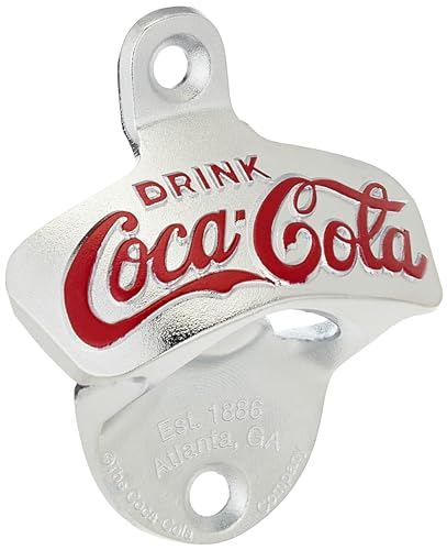 TableCraft Coca-Cola Wall Mount Bottle Opener Small