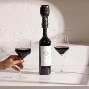 Aervana Select: Variable Electric Wine Aerator and Pourer/Dispenser - Air Decanter - Personal Wine Tap for Red and White Wine 750ml and 1.5l with Stand (New)