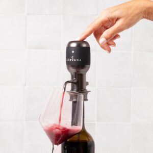 Aervana Select: Variable Electric Wine Aerator and Pourer/Dispenser - Air Decanter - Personal Wine Tap for Red and White Wine 750ml and 1.5l with Stand (New)