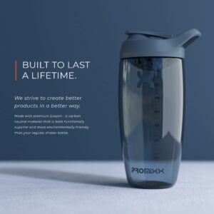 Promixx PURSUIT Protein Shaker Bottle – Premium Sports Blender Bottles for Protein Mixes and Supplement Shakes – Easy Clean, Durable Protein Shaker Cup