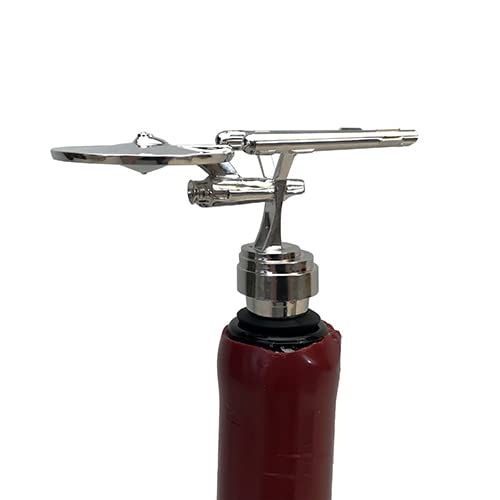 Factory Entertainment Star Trek - The Original Series USS Enterprise Bottle Stopper, Silver