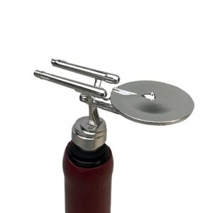 Factory Entertainment Star Trek - The Original Series USS Enterprise Bottle Stopper, Silver