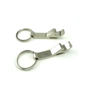 honbay 2pcs keychain bottle opener - bartender bottle opener - zinc alloy bottle/can opener - versatile & durable - premium keyring bottle opener - metal pendant animal style beer keychain opener