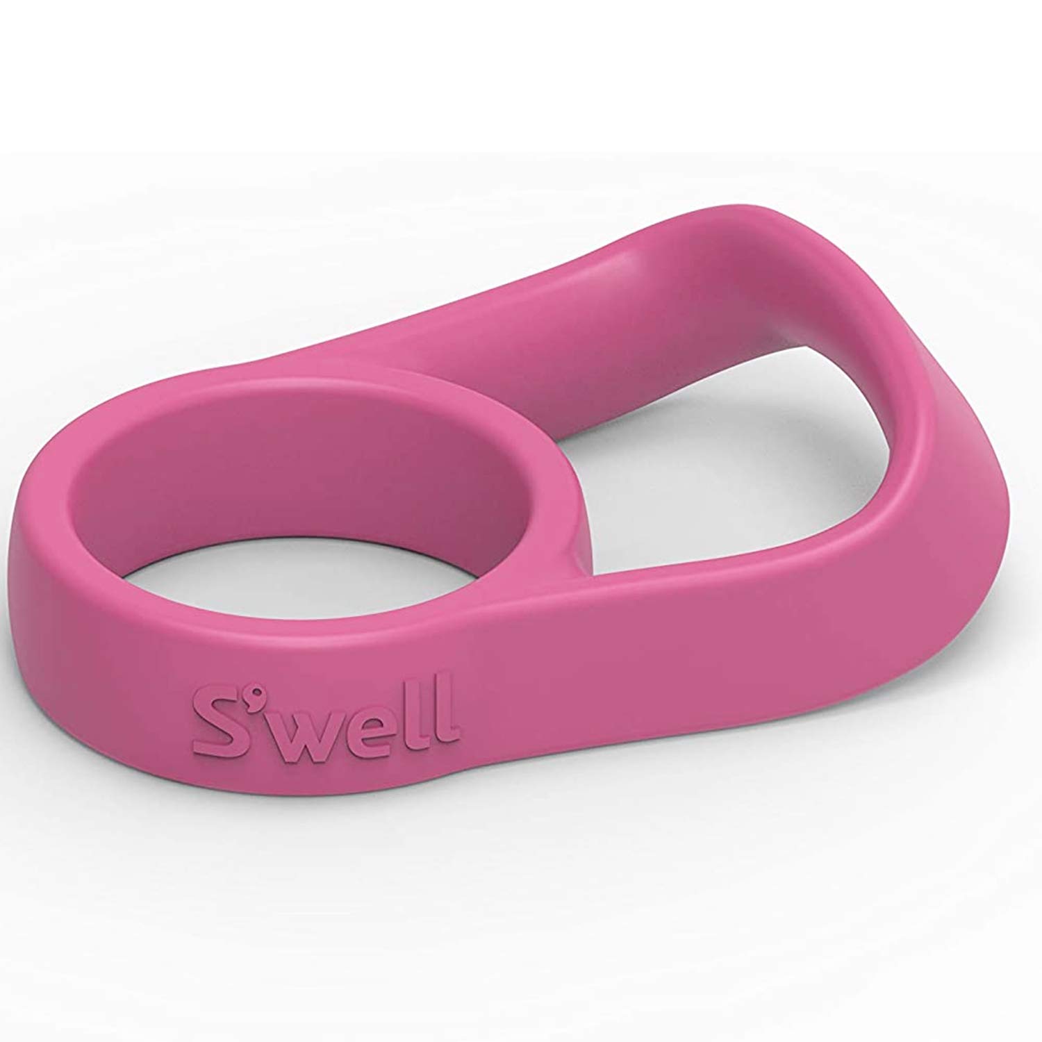 S'well Water Bottle Handle - Pink - Fits 9oz, 17oz, and 25oz Bottles - Comfortable Way to Carry your S'well On the Go - Innovative Design and A Flexible Grip