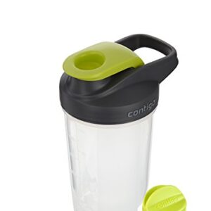 Contigo Shake & Go Fit Snap Lid Shaker Bottle, 20 oz., Electric Green