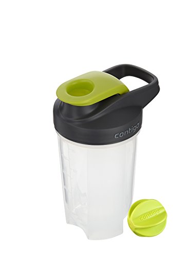 Contigo Shake & Go Fit Snap Lid Shaker Bottle, 20 oz., Electric Green